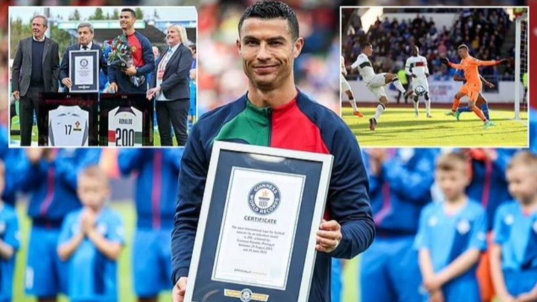 Cristiano Ronaldo futet në librin e rekordeve ‘Guinness’ – Podiumi ...